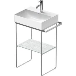 Duravit DuraSquare Metallkonsole 0031321000 56,5x38,1cm, bodenstehend, chrom