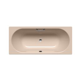 Kaldewei Classic duo Badewanne 291010113030 180x80cm, Griffloch, Perl-Effekt, bahamabeige