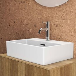 Ideal Standard Extra Hand-Waschtisch T3732MA 45x35x15cm, mit &Uuml;berlauf, 1 Hahnloch, wei&szlig; Ideal Plus