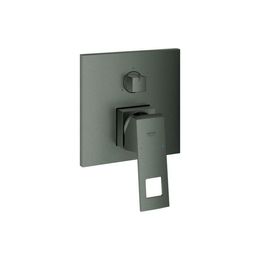 Grohe Eurocube Fertigmontageset 24094AL0 hard graphite geb&uuml;rstet, UP-Einhebelmischer mit 3-Wege-Umstellung