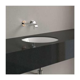 Villeroy & Boch Villeroy und Boch Loop & friends Unterbauwaschbecken 4A520101 rund, ohne Hahnlochbank, ohne &Uuml;berlauf, &Oslash; 38 cm, wei&szlig;