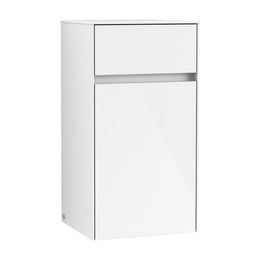Villeroy & Boch Villeroy & Boch Collaro Seitenschrank C03200DH 40,4x74,8x34,9cm, Anschlag links, Glossy White