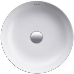 Duravit Cape Cod Aufsatz-Waschtisch 23284332001 &Oslash; 43cm, Wei&szlig; Seidenmatt WonderGliss