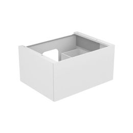 KEUCO Edition 11 31341210000 Unterschrank 70 x 35 x 53,5 cm, Lack Hochglanz weiss