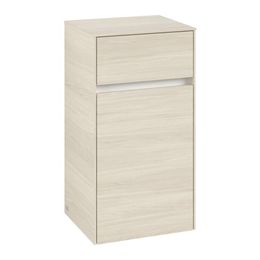 Villeroy & Boch Villeroy und Boch Collaro Seitenschrank C03201AA 40,4x74,8x34,9cm, Anschlag rechts, white oak