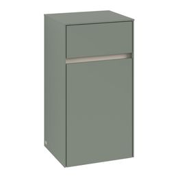 Villeroy & Boch Villeroy und Boch Collaro Seitenschrank C03200AF 40,4x74,8x34,9cm, Anschlag links, soft green