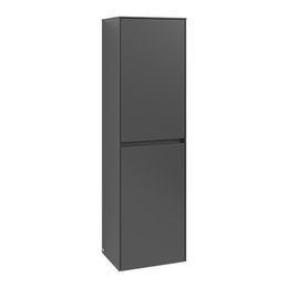 Villeroy & Boch Villeroy und Boch Collaro Hochschrank C03400VR 45,4x153,8x34,9cm, Anschlag links, graphite