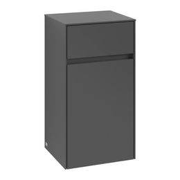 Villeroy & Boch Villeroy und Boch Collaro Seitenschrank C03200VR 40,4x74,8x34,9cm, Anschlag links, graphite