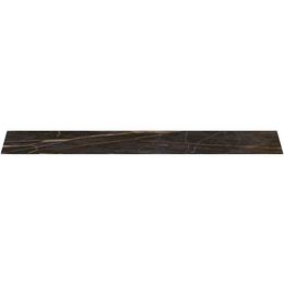 Ideal Standard Conca Keramik-Waschtisch-Platte T4348DG Ausladung 37cm, 160 x 37,3 x 0,6 cm, Mamor Noir Desir