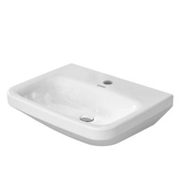 Duravit DuraStyle Handwaschbecken 07084500001 45 x 33,5 cm, weiss, wondergliss, ohne &Uuml;berlauf