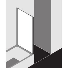 Kermi Ibiza 2000 Seitenwand TWO I2TWO080161AK 80x160cm, ESG klar, verk&uuml;rzt f&uuml;r Badewanne