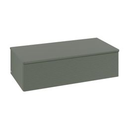 Villeroy & Boch Villeroy und Boch Antao Waschtisch-Unterschrank L40100HL 100x26,8x50cm, Waschbeckenplattenfarbe Lack, leaf green matt lacquer