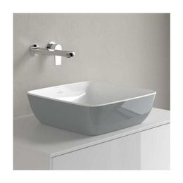 Villeroy & Boch Villeroy und Boch Artis Aufsatzwaschbecken 417841BCT7 41x41cm, ohne Hahnloch, ohne &Uuml;berlauf, French Linen