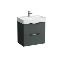 Laufen BASE f&uuml;r PRO S Waschtisch-Unterbau H4022121102661 57x36x53cm, 2 Schubladen, verkehrsgrau