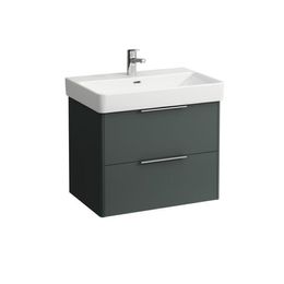 Laufen BASE f&uuml;r PRO S Waschtisch-Unterbau H4023321102661 66,5x44x53cm, 2 Schubladen, verkehrsgrau