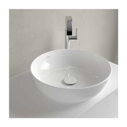 Villeroy & Boch Villeroy & Boch Artis Aufsatzwaschtisch 417943R1 43 x 43 cm, ohne &Uuml;berlauf, Wei&szlig; Alpin CeramicPlus