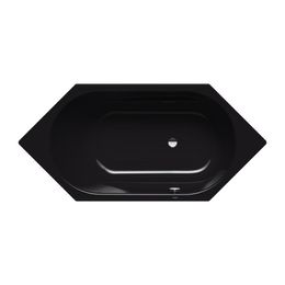 Kaldewei Vaio 6 Badewanne 233834013701 190x90cm, Vollantislip Perl-Effekt, schwarz