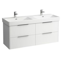 Laufen BASE f&uuml;r PRO S Waschtisch-Unterbau H4025141102661 126x44x53cm, 4 Schubladen, verkehrsgrau