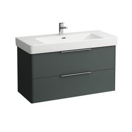 Laufen BASE f&uuml;r PRO S Waschtisch-Unterbau H4024521102661 101x44x53cm, 2 Schubladen, verkehrsgrau