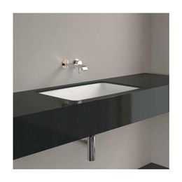Villeroy & Boch Villeroy und Boch Loop & friends Unterbauwaschbecken 4A5800RW ohne Hahnlochbank, mit &Uuml;berlauf, 61,5 x 39 cm, stone white C-plus