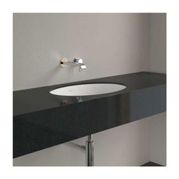 Villeroy & Boch Villeroy und Boch Loop & friends Unterbauwaschbecken 4A5500RW oval, ohne Hahnlochbank, mit &Uuml;berlauf, 57 x 38 cm, stone white CeramicPlus