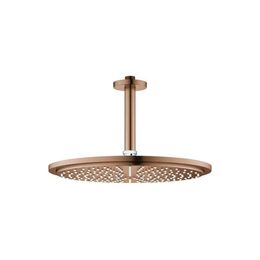 Grohe Rainshower Cosmopolitan Kopfbrause 26067DL0 warm sunset geb&uuml;rstet, Deckenanschluss 142mm