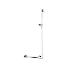 KEUCO Winkelgriff Plan Care 34906170411 90 Grad, 400/1182 mm, Alu silber-eloxiert/chrom