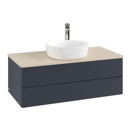 Villeroy & Boch Villeroy & Boch Antao Waschtischunterschrank 1000x360x500mm L20153HG mit Beleuchtung mit Struktur FK/AP: HG/3