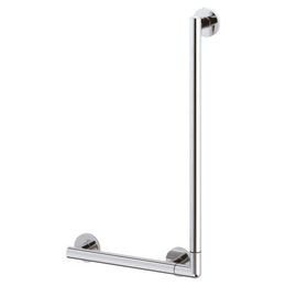 KEUCO Plan Care Winkelgriff 34906170306 90Grad, 465/765mm, Aluminium silber-eloxiert/verchromt