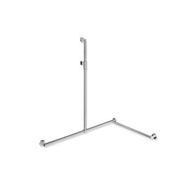 HEWI System 900 Duschhandlauf 900.35M36140 1250 x 947 x 647 mm, Ausf&uuml;hrung rechts, chrom