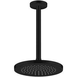 Hansgrohe Axor Deckenanschluss 26433670 300mm, rund, mattschwarz
