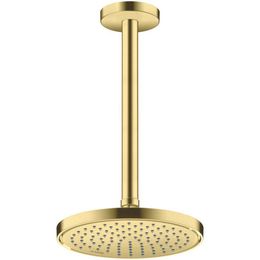 Hansgrohe Axor Deckenanschluss 26433950 300mm, rund, brushed brass