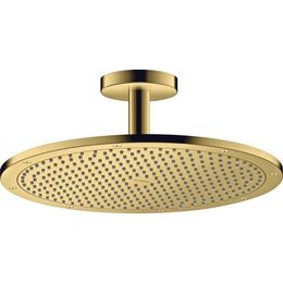 Hansgrohe Axor Kopfbrause 26035990 mit Deckenanschluss, polished gold optic