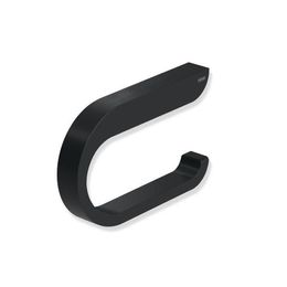 HEWI System 800 B&uuml;gel-Papierhalter 800.21.11260DC 140x90x27mm, klappbar, schwarz tiefmatt