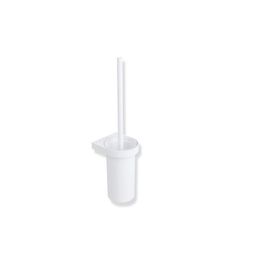HEWI System 800 Toilettenb&uuml;rstengarnitur 800.20.10260AS 105x420x120mm, Beh&auml;lter Kunststoff wei&szlig;, wei&szlig; matt