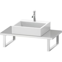 Duravit DuraStyle Konsole DS104C03535 f&uuml;r Aufsatzbecken, 1 Ausschnitt, St&auml;rke 3 cm, Eiche terra