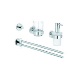 Grohe Essentials Bad-Accessories 40846001 chrom, Bad-Set 4 in 1