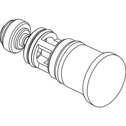 Ideal Standard Umschaltung kpl., AP Bade, Chrom A960575AA
