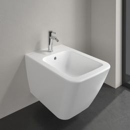 Villeroy & Boch Villeroy und Boch Finion Wandbidet 446500RW wandh&auml;ngend, 375 x 320 mm, Wei&szlig; Alpin CeramicPlus