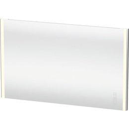 Duravit XSquare Spiegel XS701500000 130 x 80 x 3,3 cm, 68 W, mit Beleuchtung