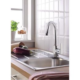 Grohe Feel K&uuml;chenarmatur 32671002 chrom, ausziehbarer Auslauf