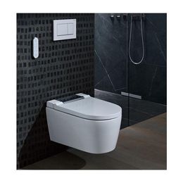 Geberit AquaClean Sela Dusch-WC 146220211 hochglanz-verchromt, Komplettanlage
