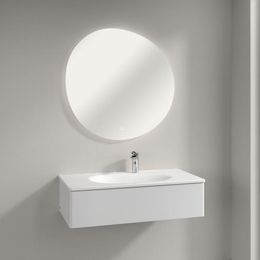 Villeroy & Boch Villeroy und Boch Antao Spiegel L4809000 mit LED-Beleuchtung, 90 x 88,5 x 3,8 cm