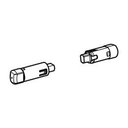 Geberit One D&auml;mpfer 243985001 mit H&uuml;lse, bis Baujahr 04/22, verchromt, f&uuml;r WC-Sitz