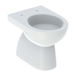 Geberit Renova Stand-Tiefsp&uuml;l-WC 500811012 wei&szlig;, f&uuml;r UP-/ AP-Sp&uuml;lkasten, Abgang vertikal, teilgeschlossen