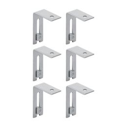 Geberit Befestigungsgarnitur 352368001 Set a 6 St&uuml;ck, f&uuml;r Trichter rechteckig