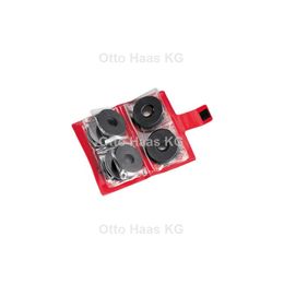 HAAS Membranen-Sortiment 7800 25 St&uuml;ck, f&uuml;r Sp&uuml;lkasten, aufklappbares Etui, Taschenformat, rot