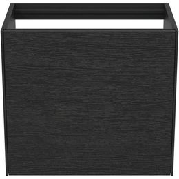 Ideal Standard Conca Waschtisch-Unterschrank T3991Y4 ohne Waschtisch-Platte, 1 Auszug, 60 x 37 x 54 cm, Eiche geflammt Furnier