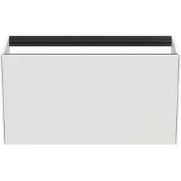 Ideal Standard Conca Waschtisch-Unterschrank T3997Y1 ohne Waschtisch-Platte, 1 Auszug, 100 x 37 x 54 cm, Wei&szlig; matt lackiert