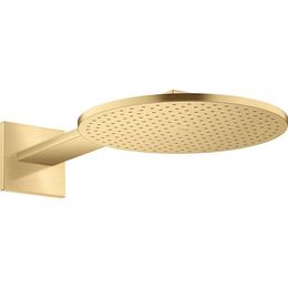 Hansgrohe Axor Kopfbrause 35303250 mit Brausearm, brushed gold optic